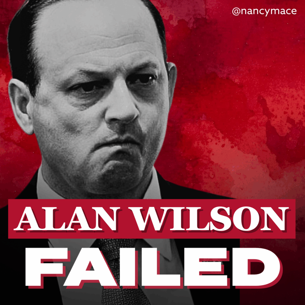 Nancy Mace Slams AG Alan Wilson: “He’s Prosecuting the Dead to Protect ...
