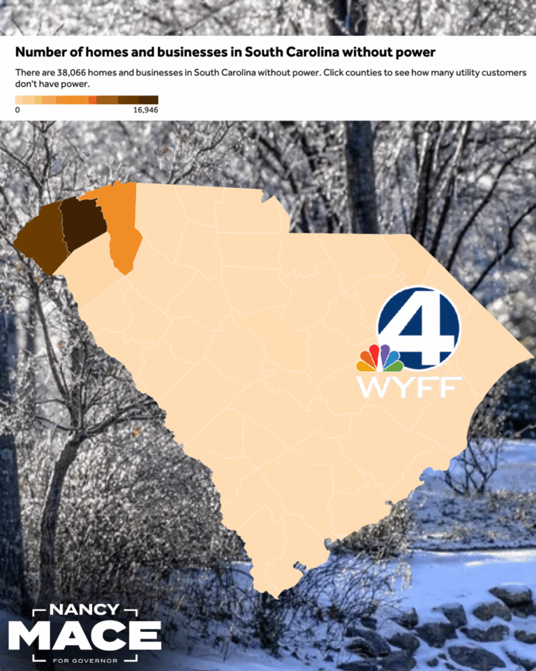 Power Outages Impact South Carolina - Nancy Mace
