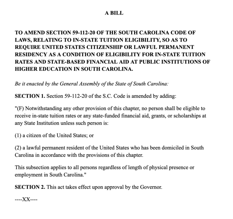 Nancy Mace Moves to Block Non-Citizens from In-State Tuition